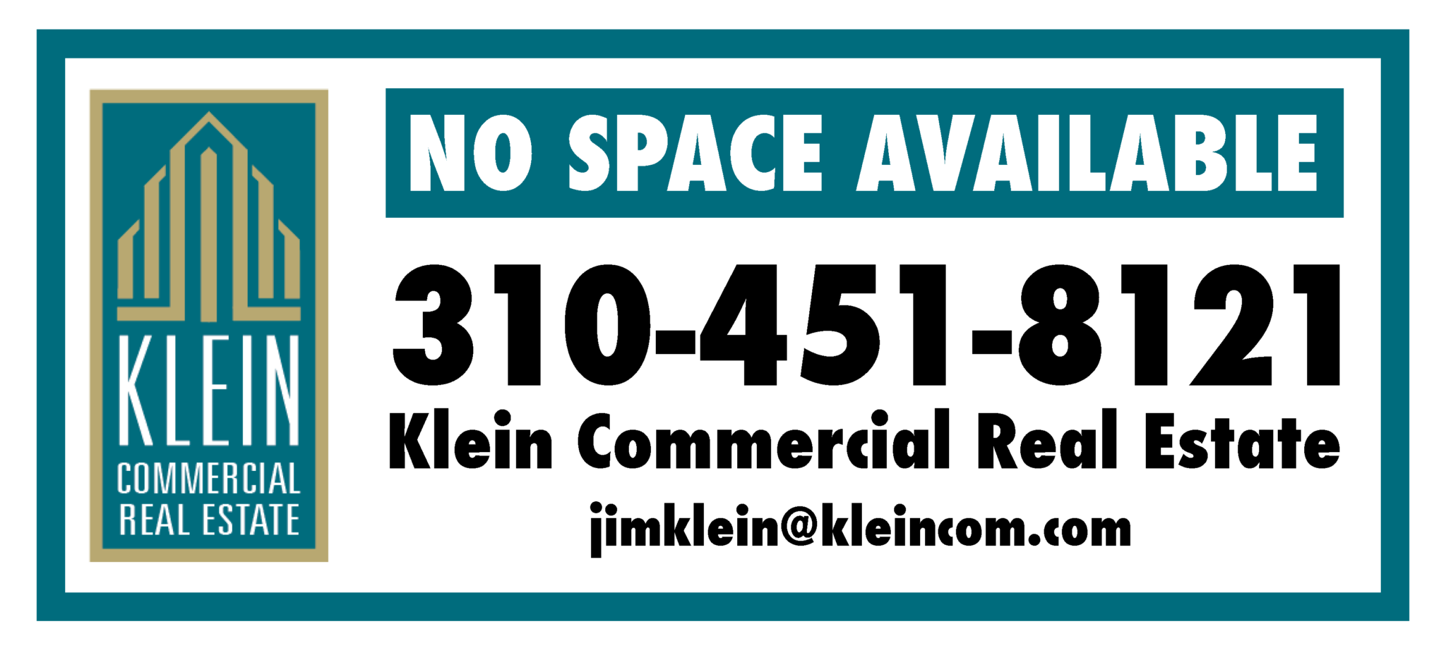No Space Available - Klein Commercial Real Estate